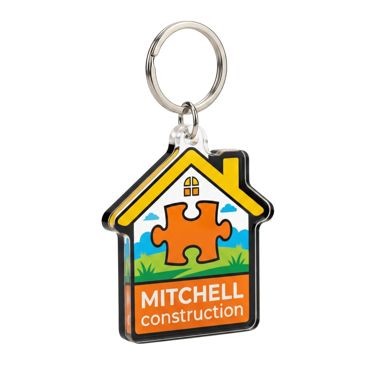 Custom Acrylic Keychains - Branded Promo Hub